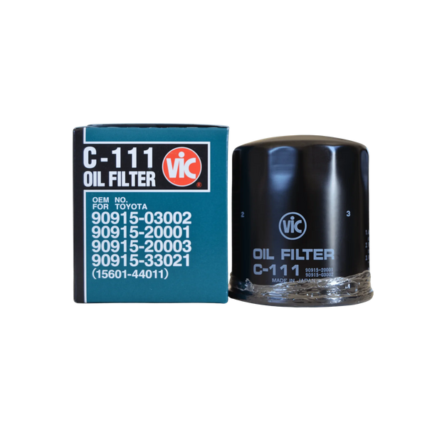 1 x VIC Japanese Oil Filter for Toyota Coaster 2021 - 2024 (GDB70) C111 ...