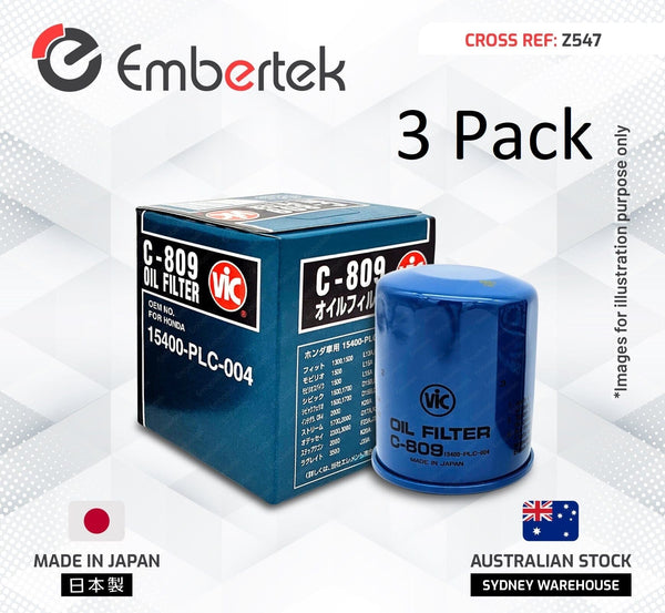 3 x VIC Japanese Oil Filters for Nissan Patrol 1997 - 2024 – EMBERTEK ...