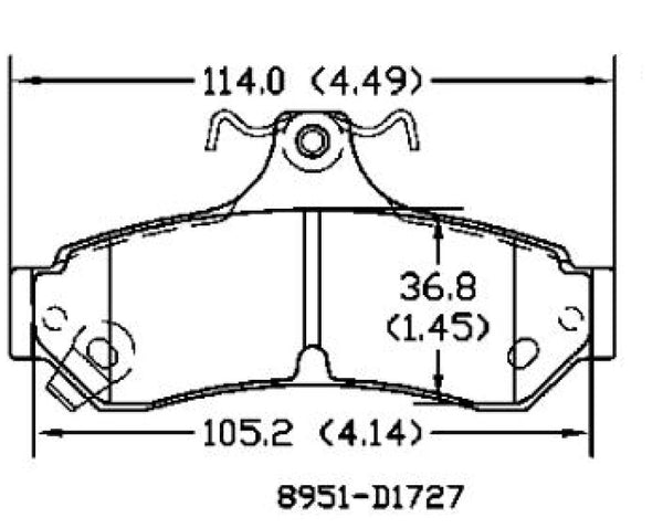 Brake Pads For Toyota Camry 2002