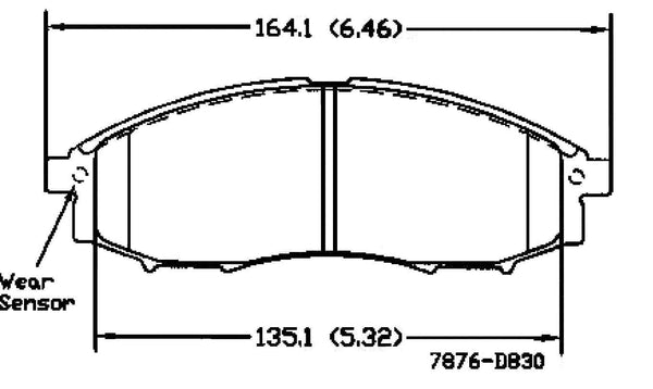 EMBERTEK FRONT Brake Pads for NISSAN NAVARA EP1439 – EMBERTEK AUSTRALIA